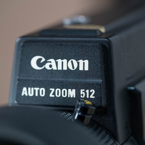 Canon Auto Zoom 512XL Auto Zoom Electronic Super 8 Camera - Mint ...