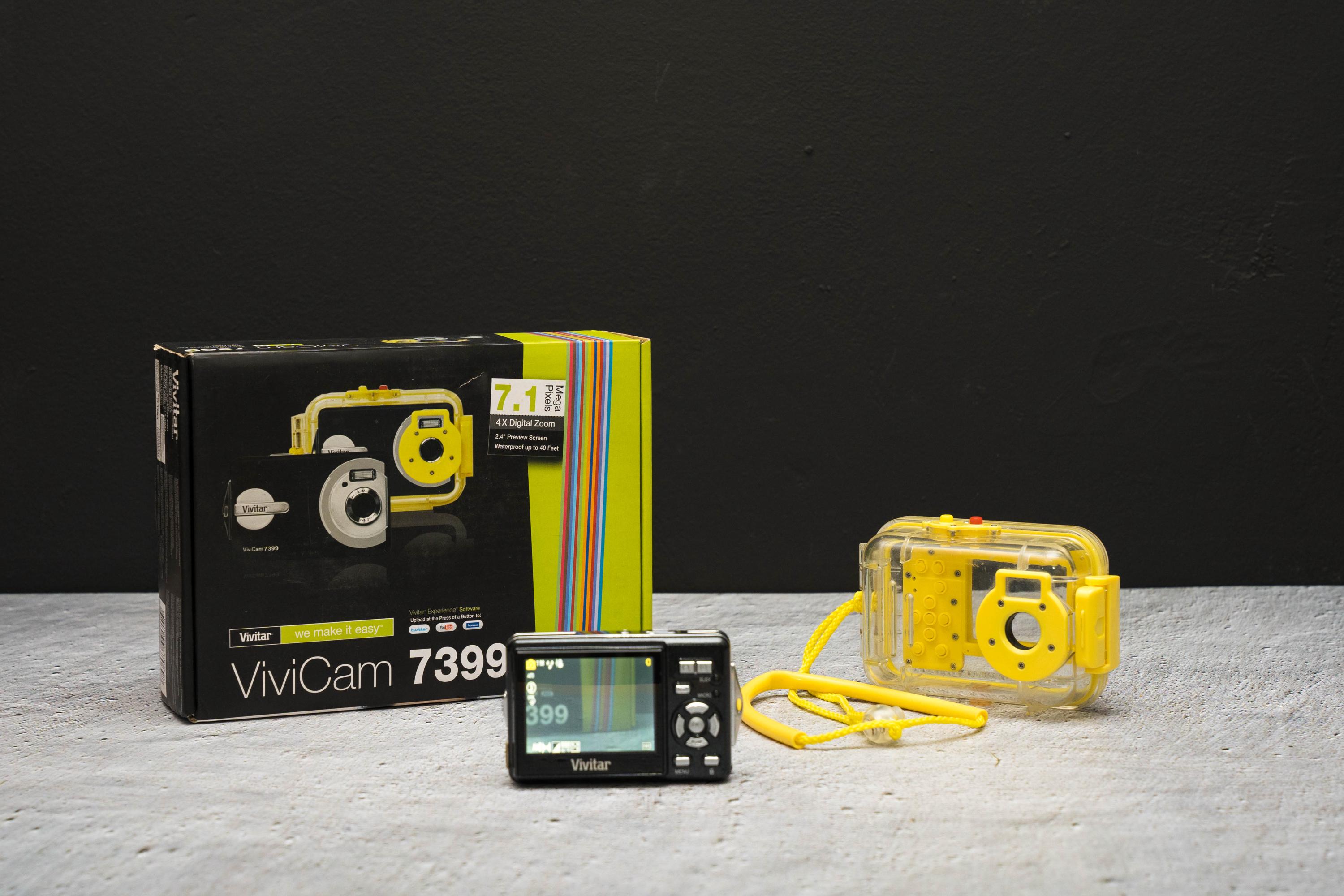 Waterproof Digicam Y2K Vivitar Vivicam 7399 Digital Camera With ...