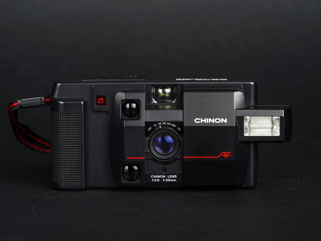 Chinon 35 FE Super Film Camera - Point and Shoot - New Old Stock - Mint ...
