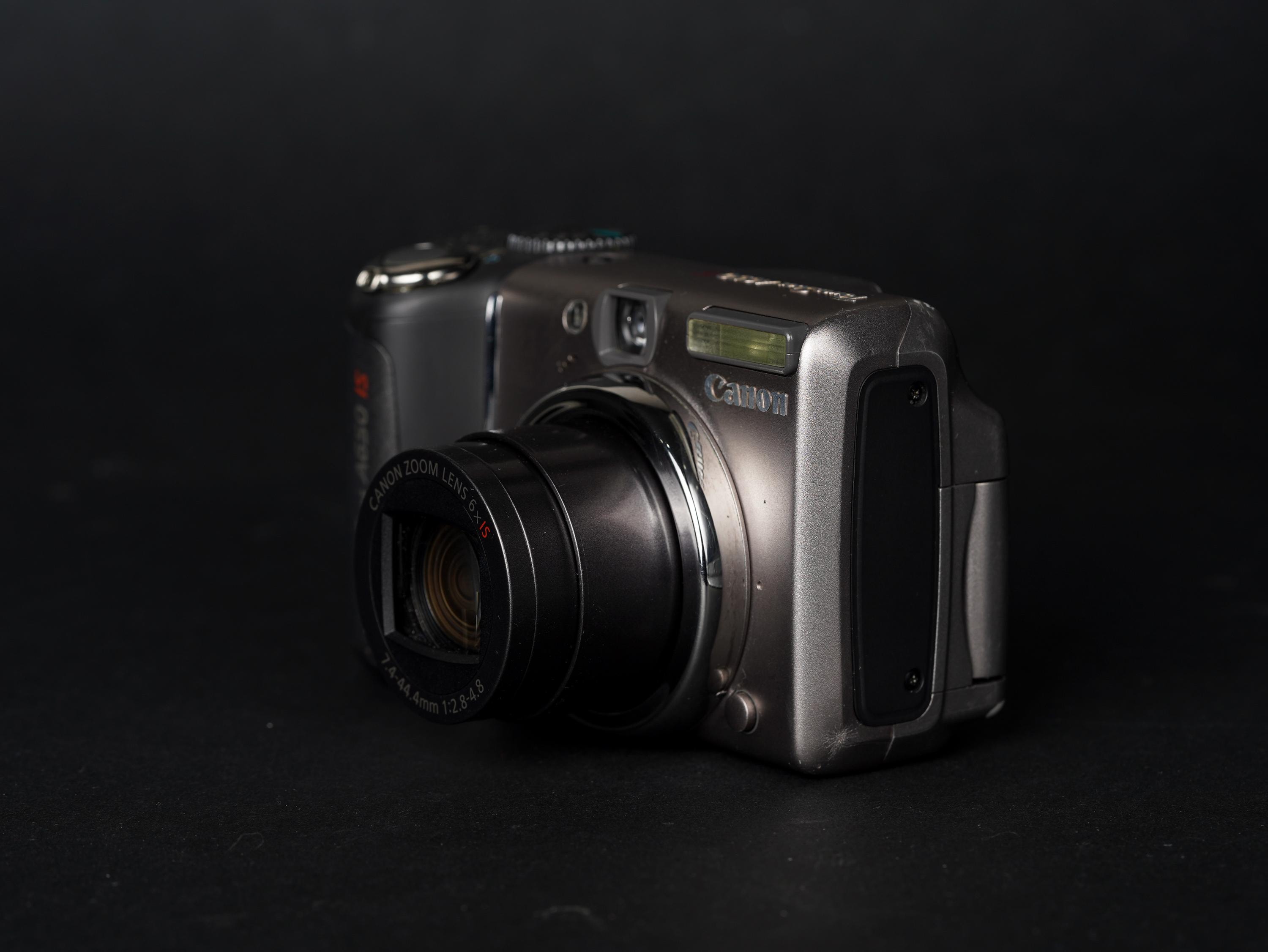 Canon Powershot A650 IS 12.1MP Digital Camera Silver Tested & Fully ...