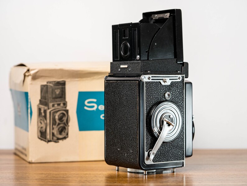Seagull 4A TLR Medium Format Film Camera - 75mm F3.5 Lens - NOS - Mint ...