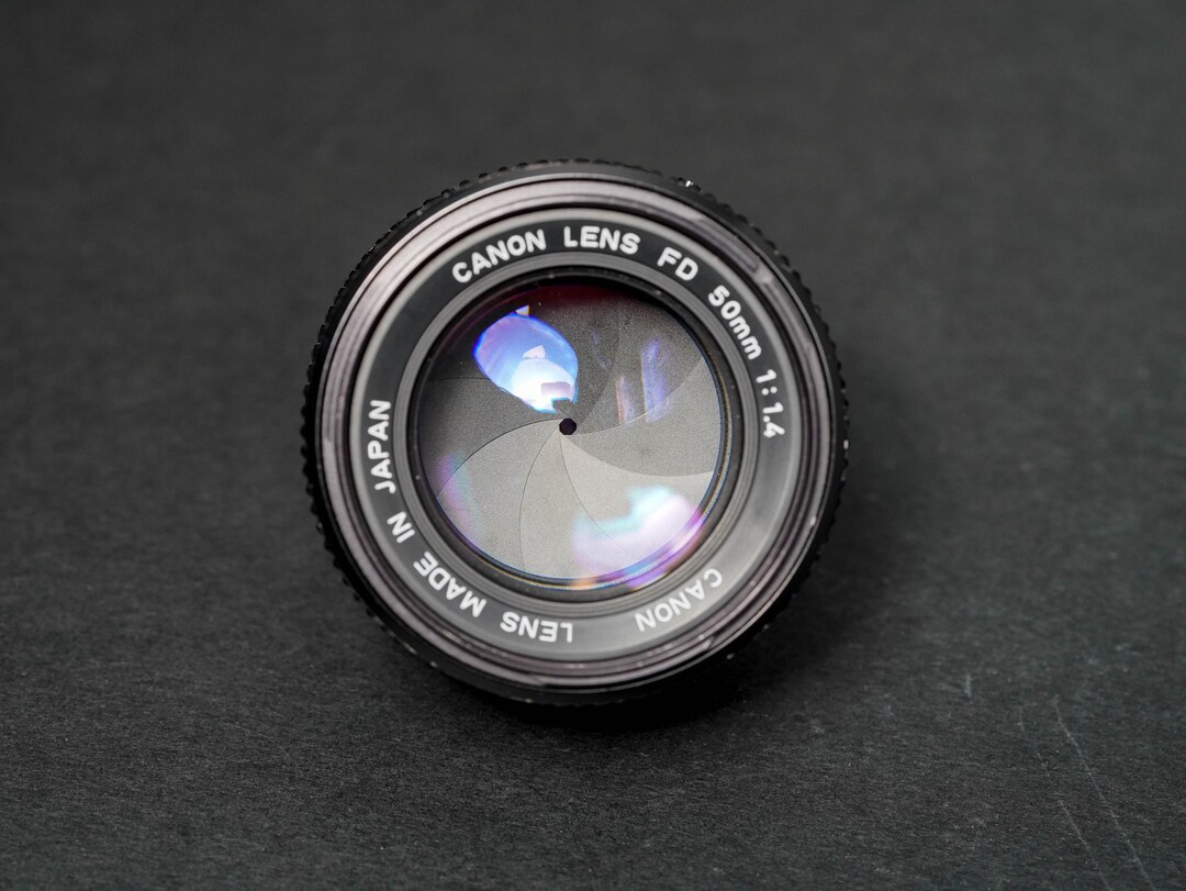 Canon FD 50mm F1.4 Lens Mint Condition FD Lens - Etsy