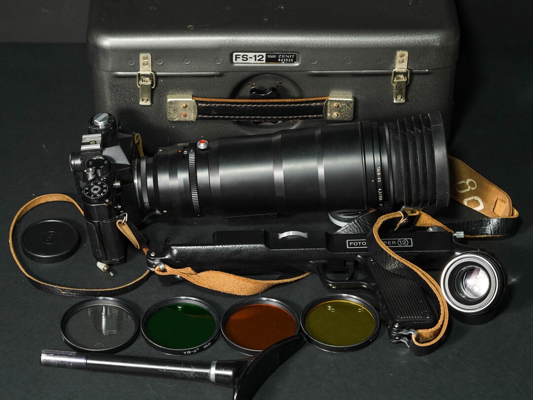 FS-12 Photo Sniper Kit - Foto Snaiper Zenit With Tair 3S 300mm F4.5 and ...