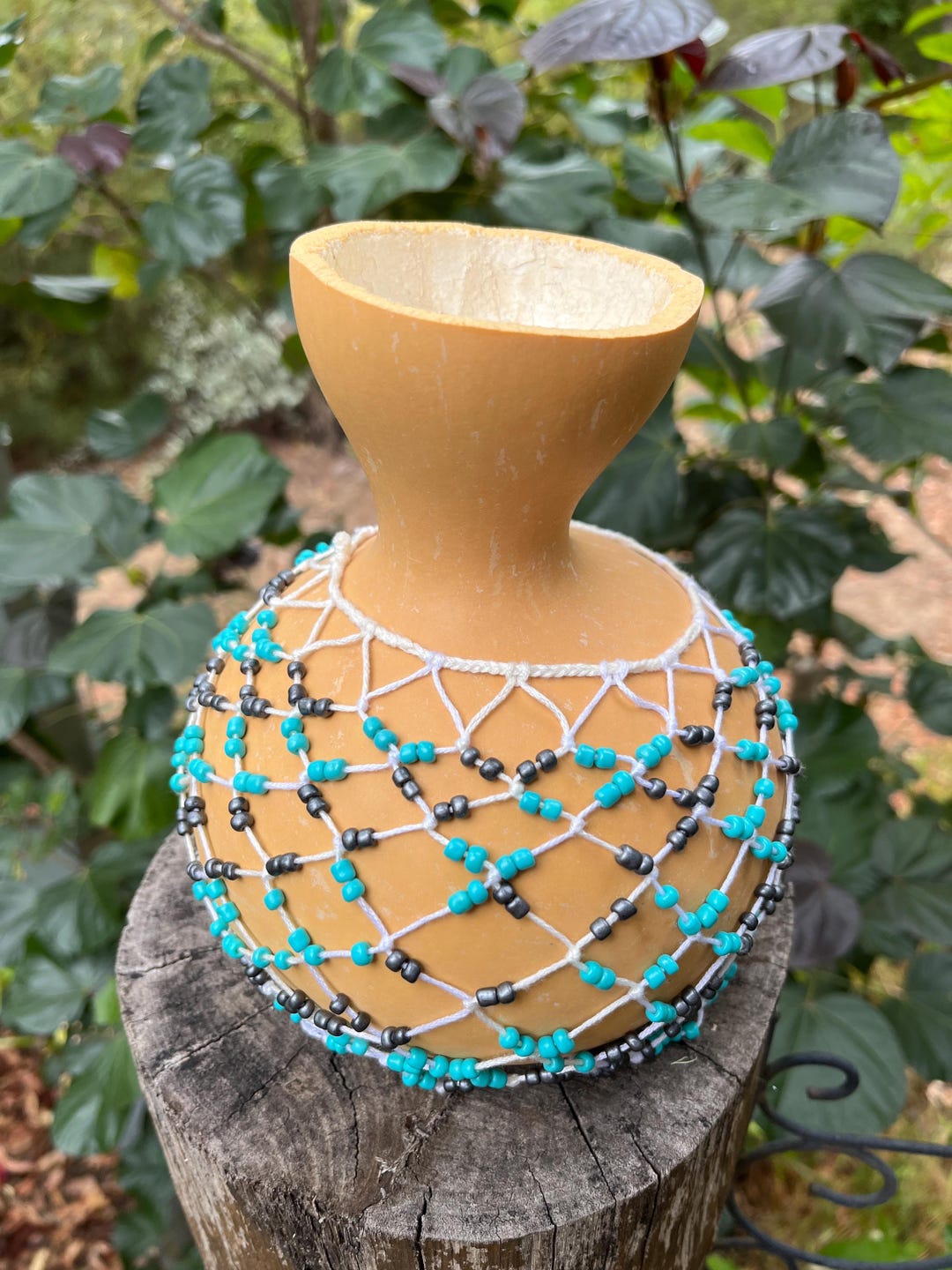 The Shekere - Dried Gourd With Beads - Percussion Instrument - Etsy ...