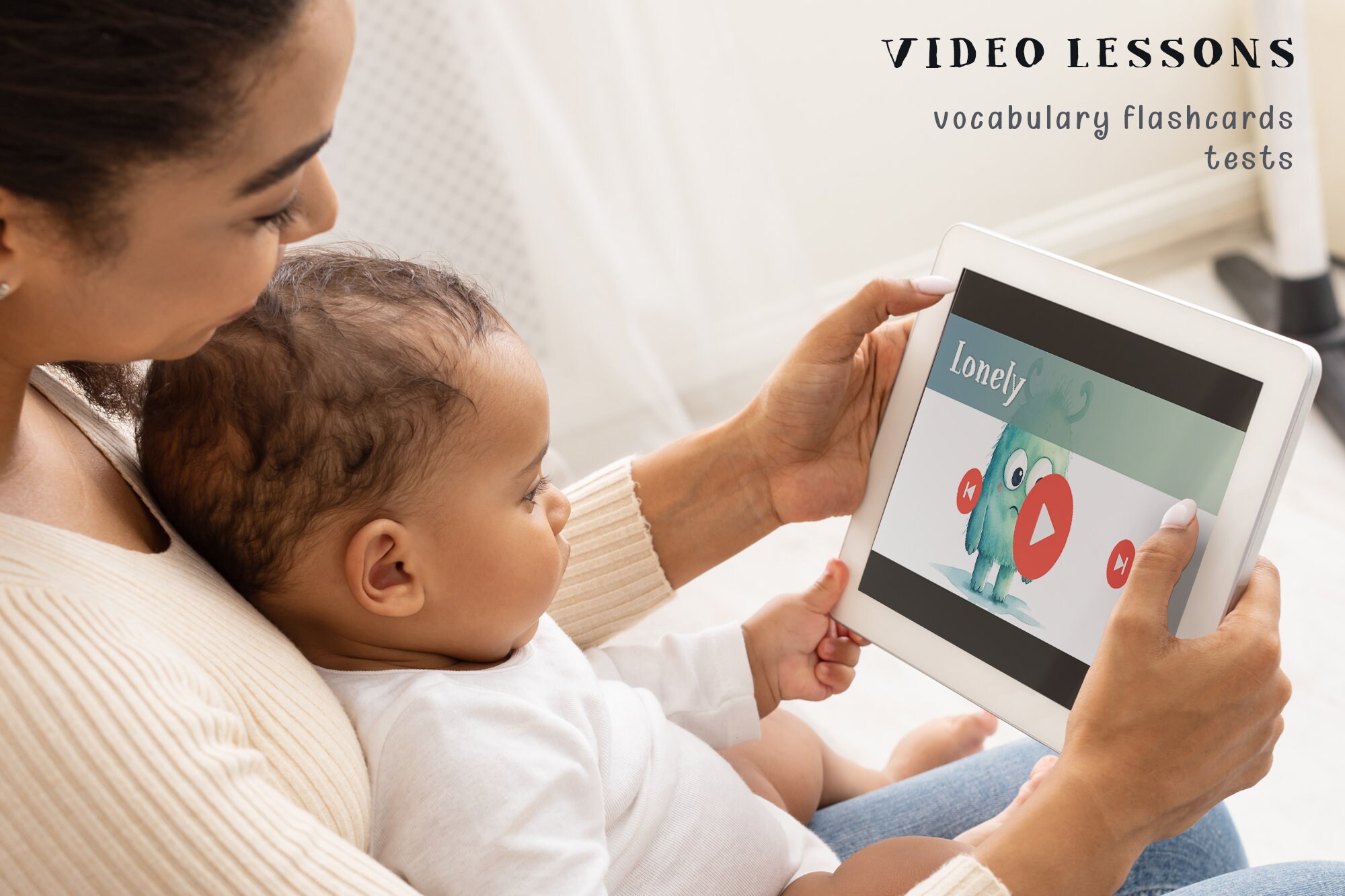 Cute Monsters Emotion Poster, Watercolor Feelings Chart for Kids ...