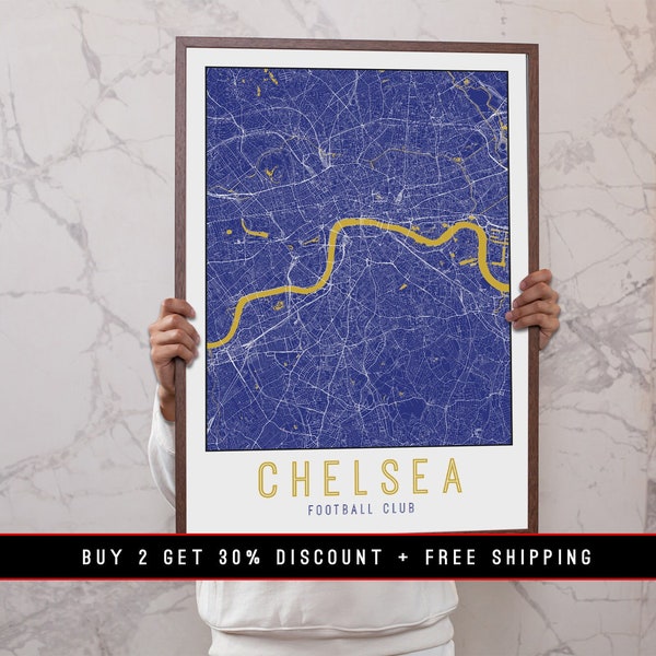 Chelsea Fc - Etsy UK