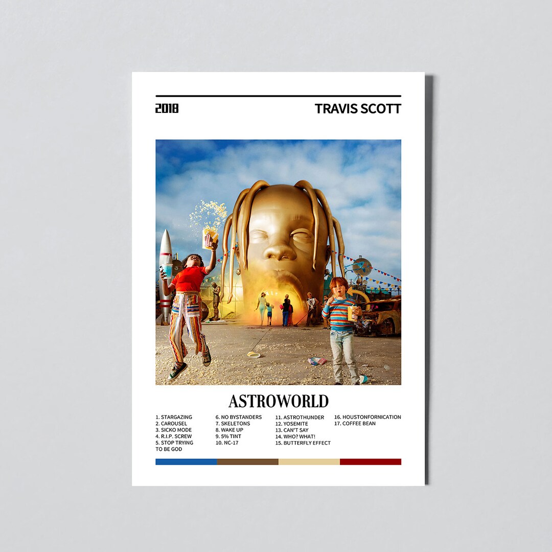 ASTROWORLD Travis Scott Poster / Album Custom Poster / Album - Etsy