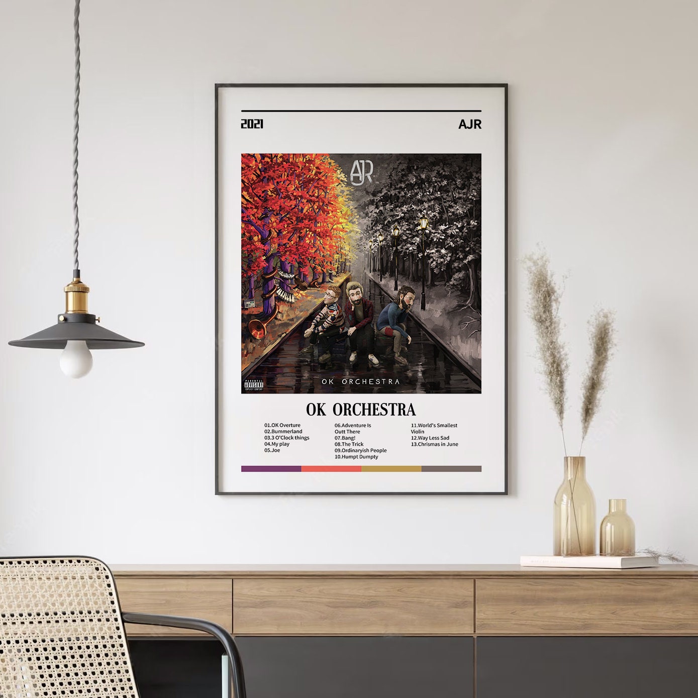 OK ORCHESTRA AJR Poster / Album Custom Poster / Album Cover / - Etsy Israel