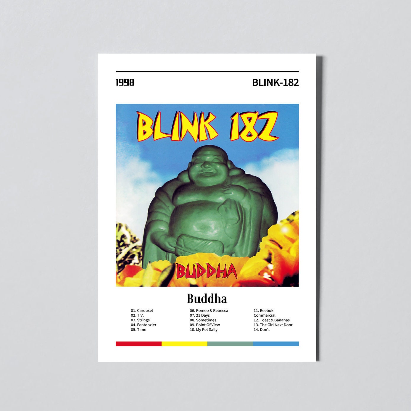 Blink 182 Buddha Album Cover