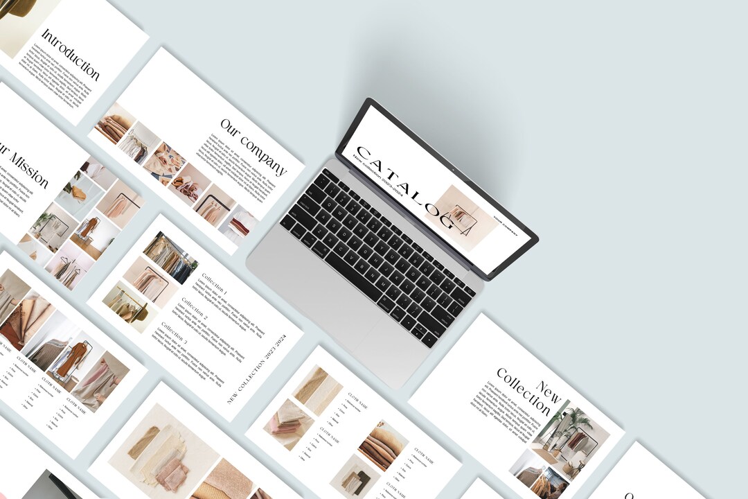 Canva Powerpoint Presentation Template Professional - Etsy