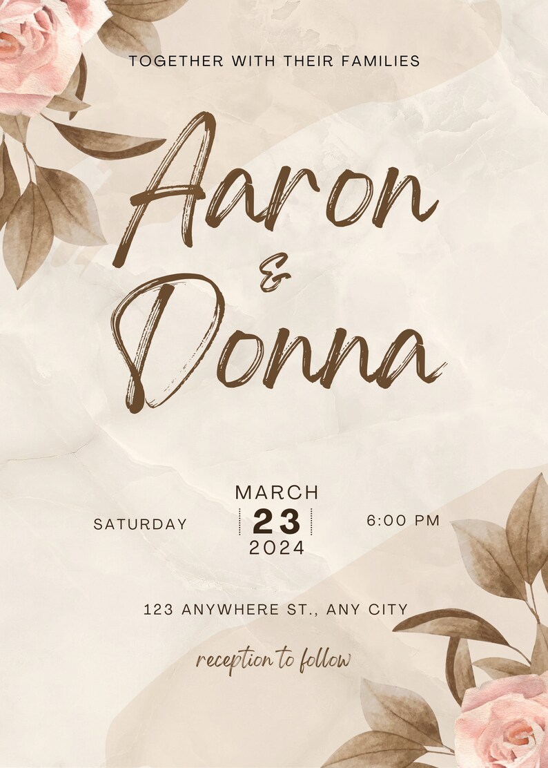 Elegant Wedding Invitation Suite - Unveil Your Love Story! - Etsy