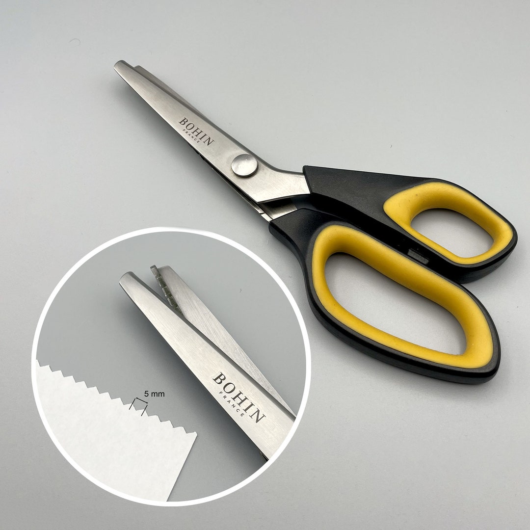 Ciseaux Cranteurs Bohin France 23 Cm Ergonomique Ambidextre - Etsy