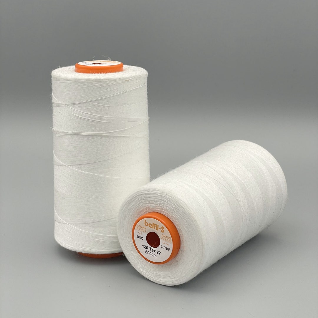 Belfil Fil à Coudre 120 Naturel 5000 M - Etsy
