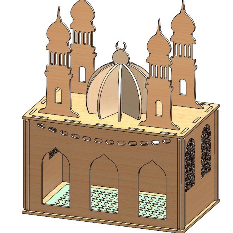 Mosque Model - Etsy