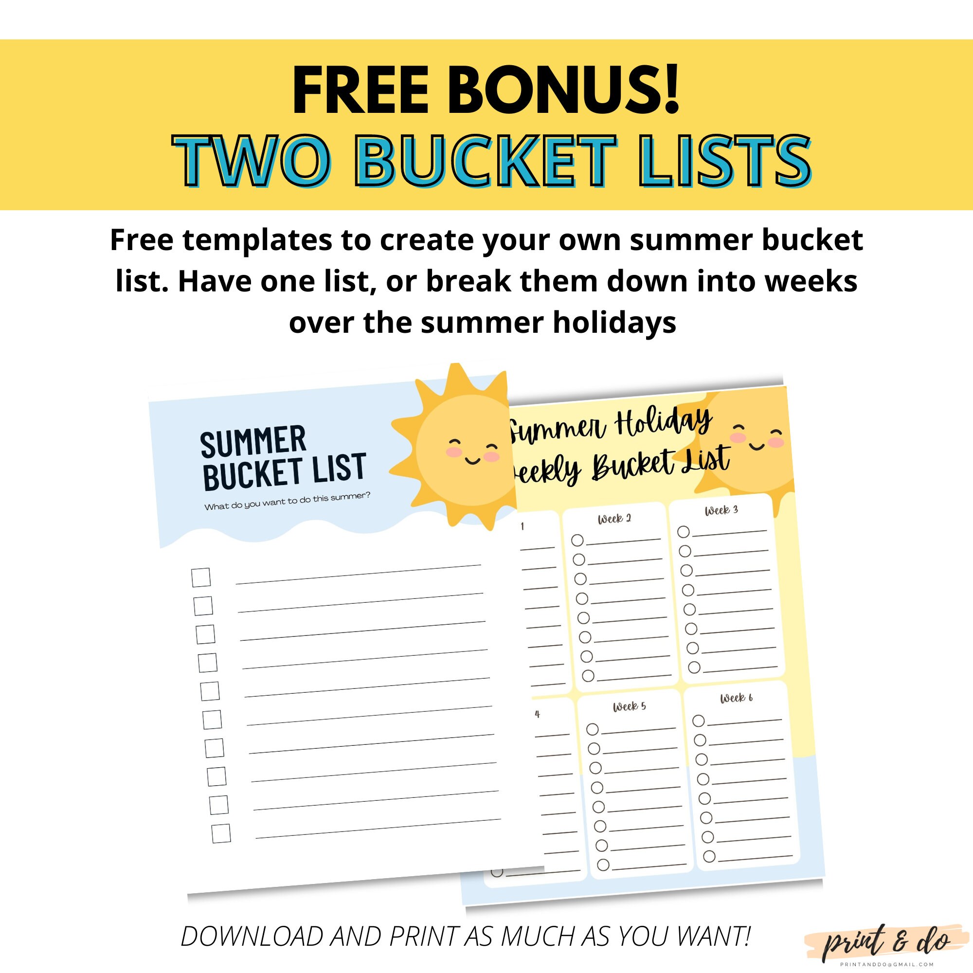 Children's Summer Activity Pack, Kids Activities, School Holiday Pack ...