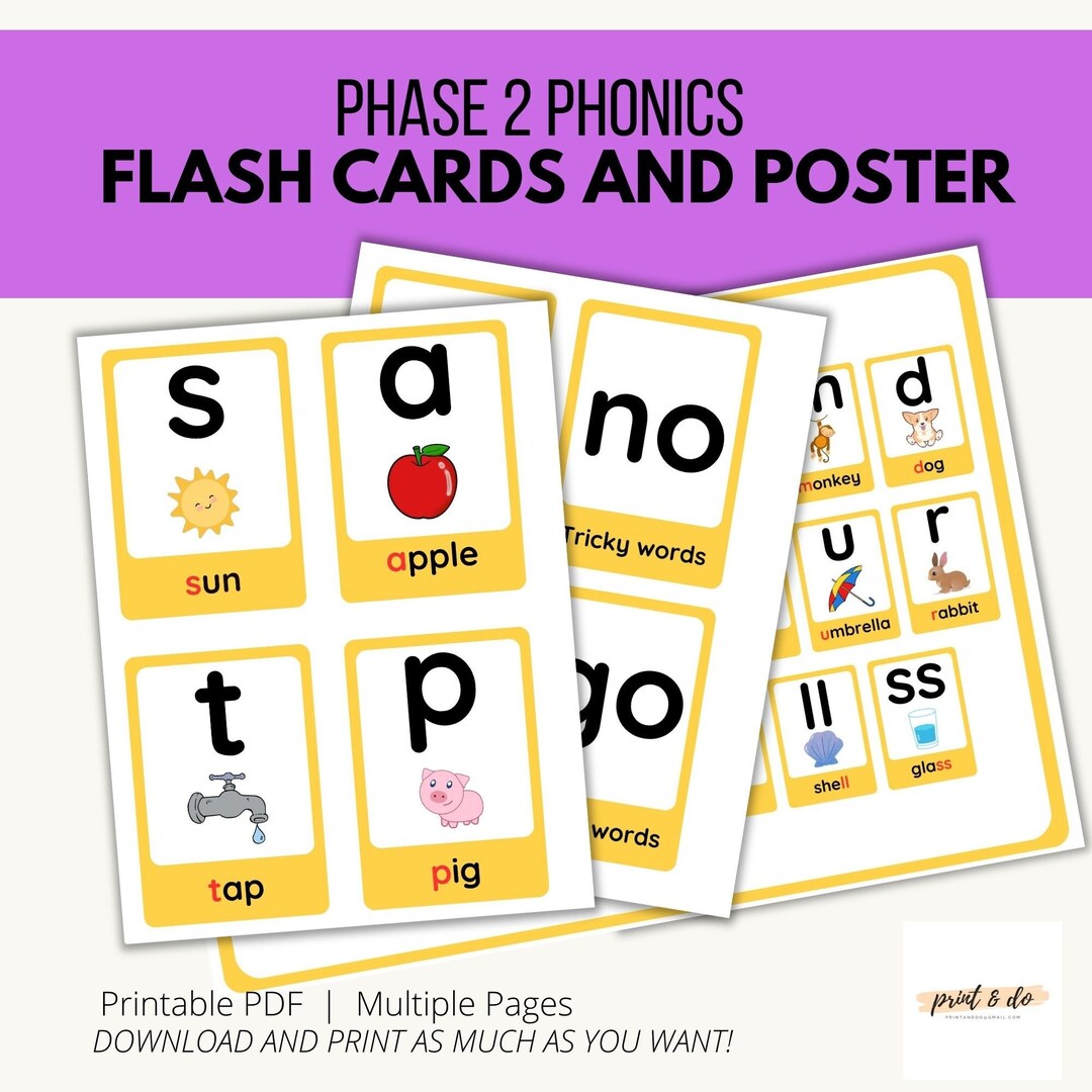 Preschooler Phase 2 Phonics, Letters and Sounds, Phonics, Toddler ...