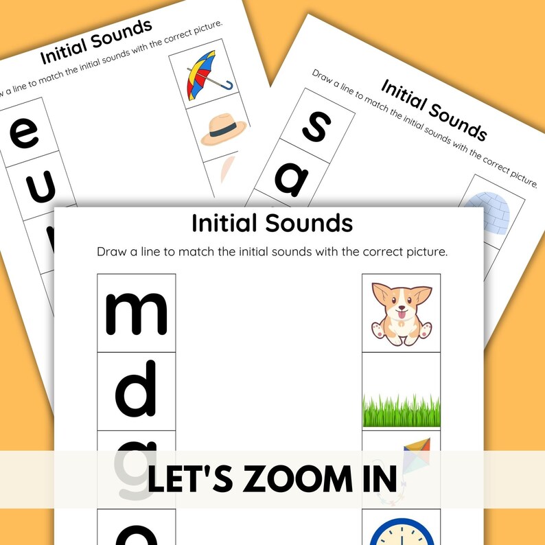 Phonics Activity Sheets, Preschooler Phase 2 Phonics, Letters and ...
