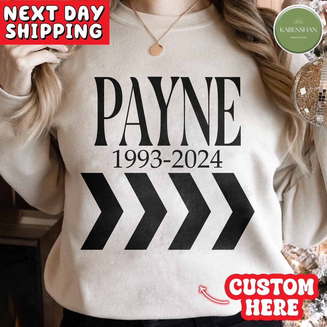 In Memory of Liam Payne Vintage Sweatshirt, Fan Merch for Women and Men ...