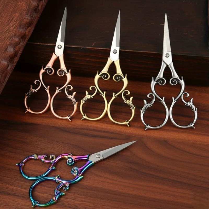 Gold Scissors - Etsy