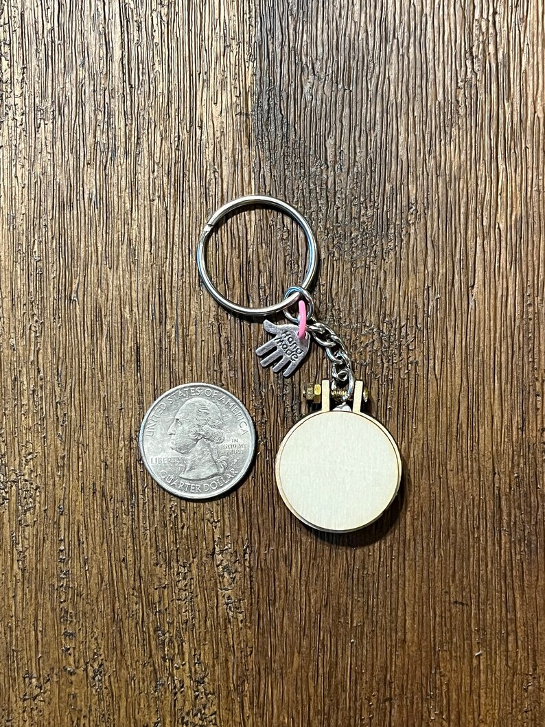 Baby Hands Keychain, Boy or Girl, Blue or Pink, Handprint, Finished ...