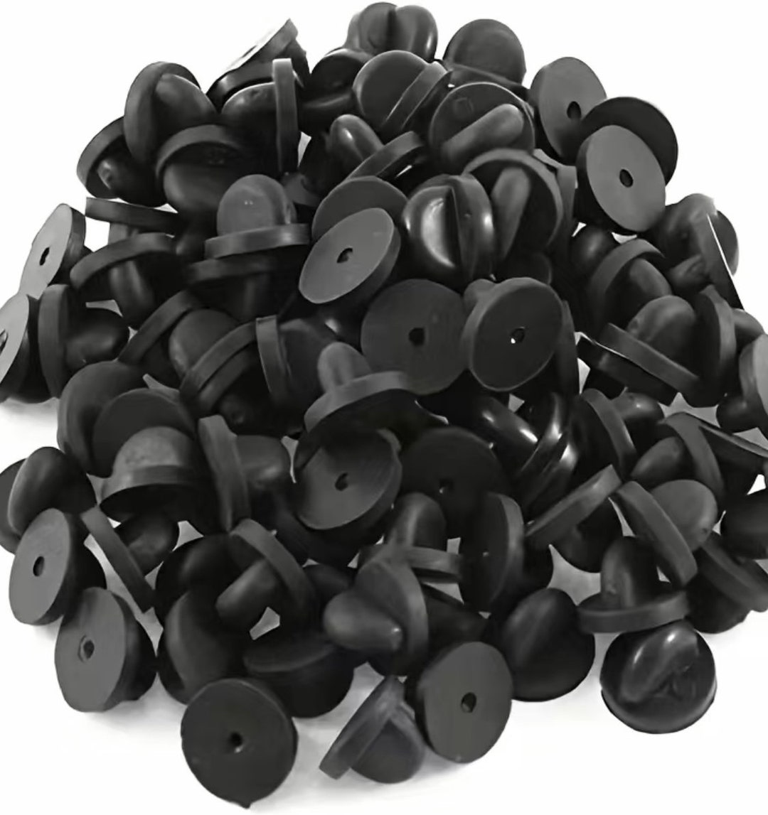 Rubber Pin Backs, Enamel Pin Clutches, 10, 25, 50 or 100 Quantity - Etsy