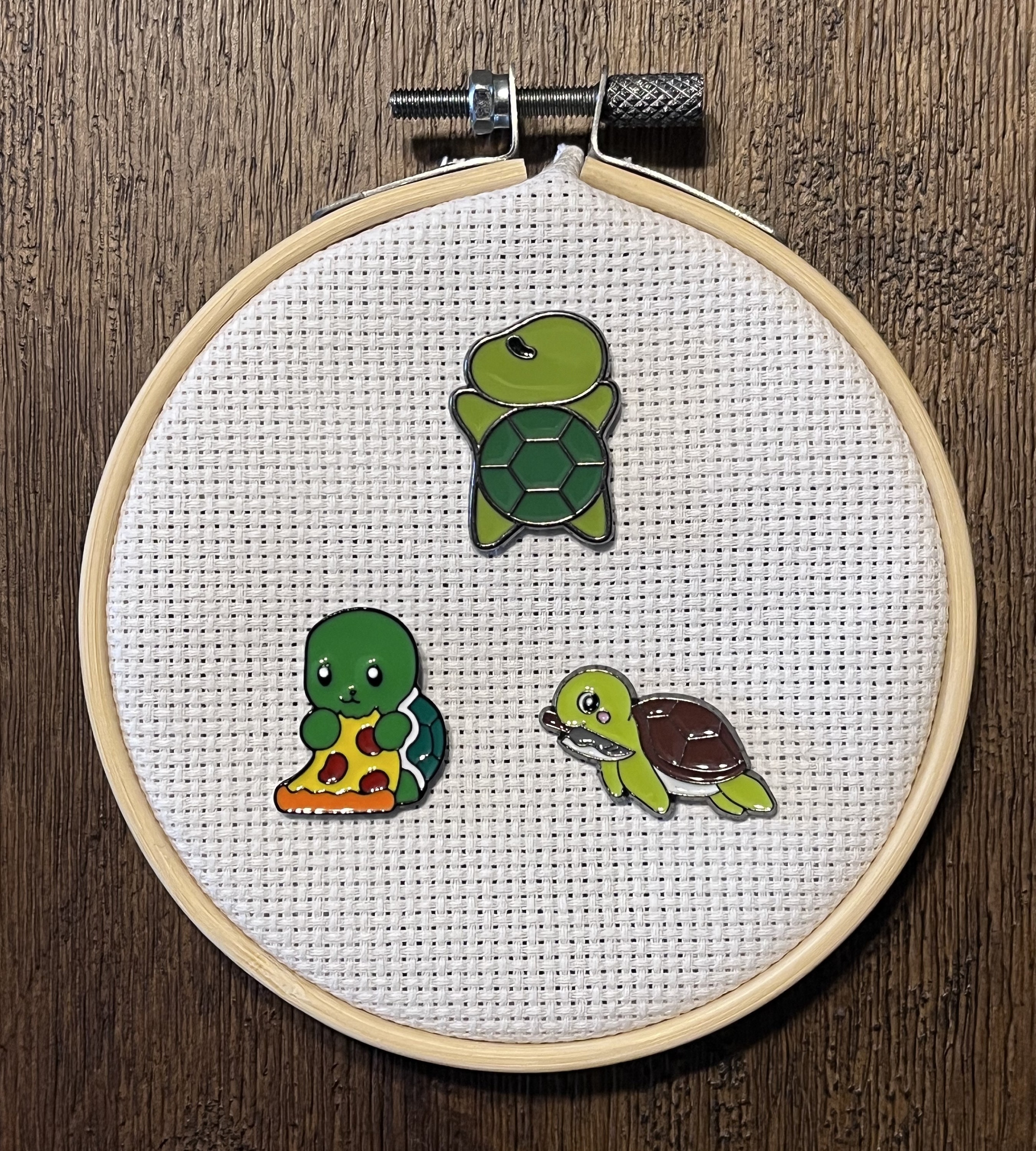 Turtle Needle Minder for Cross Stitch, Embroidery, Decorative Magnet ...