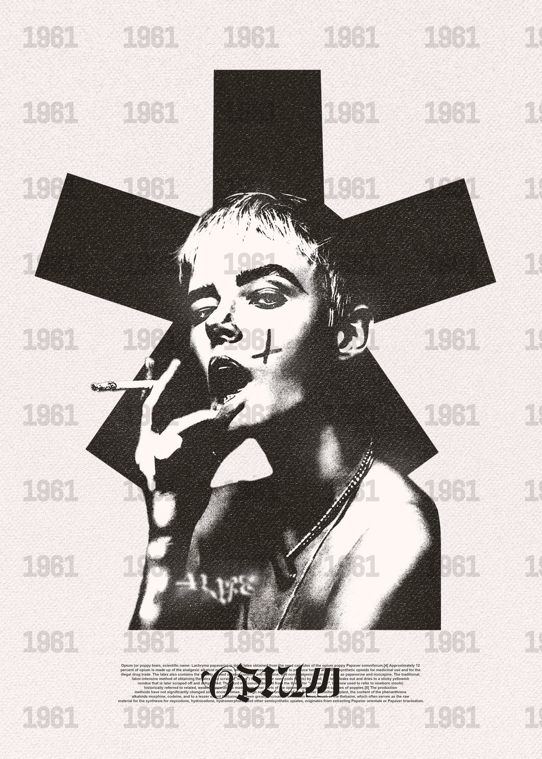 Opium Poster I Playboi Carti Poster I Destroy Lonely Poster I - Etsy