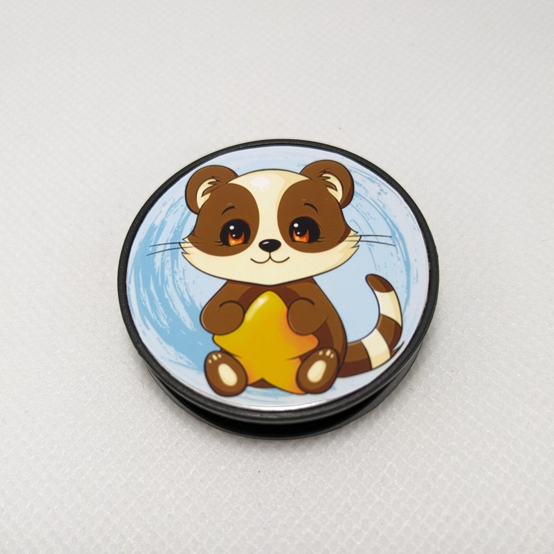 Smartphone Grip of Cute Animals - Etsy
