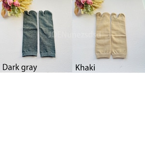 Colorful Split Toe Tabi Socks: Japanese Style Cotton Blend - Etsy