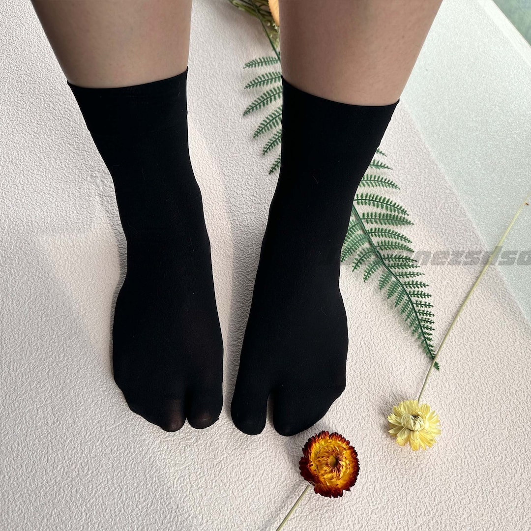 Summer Lace Toe Socks,breathable Socks,solid Split Toe Socks,japanese ...