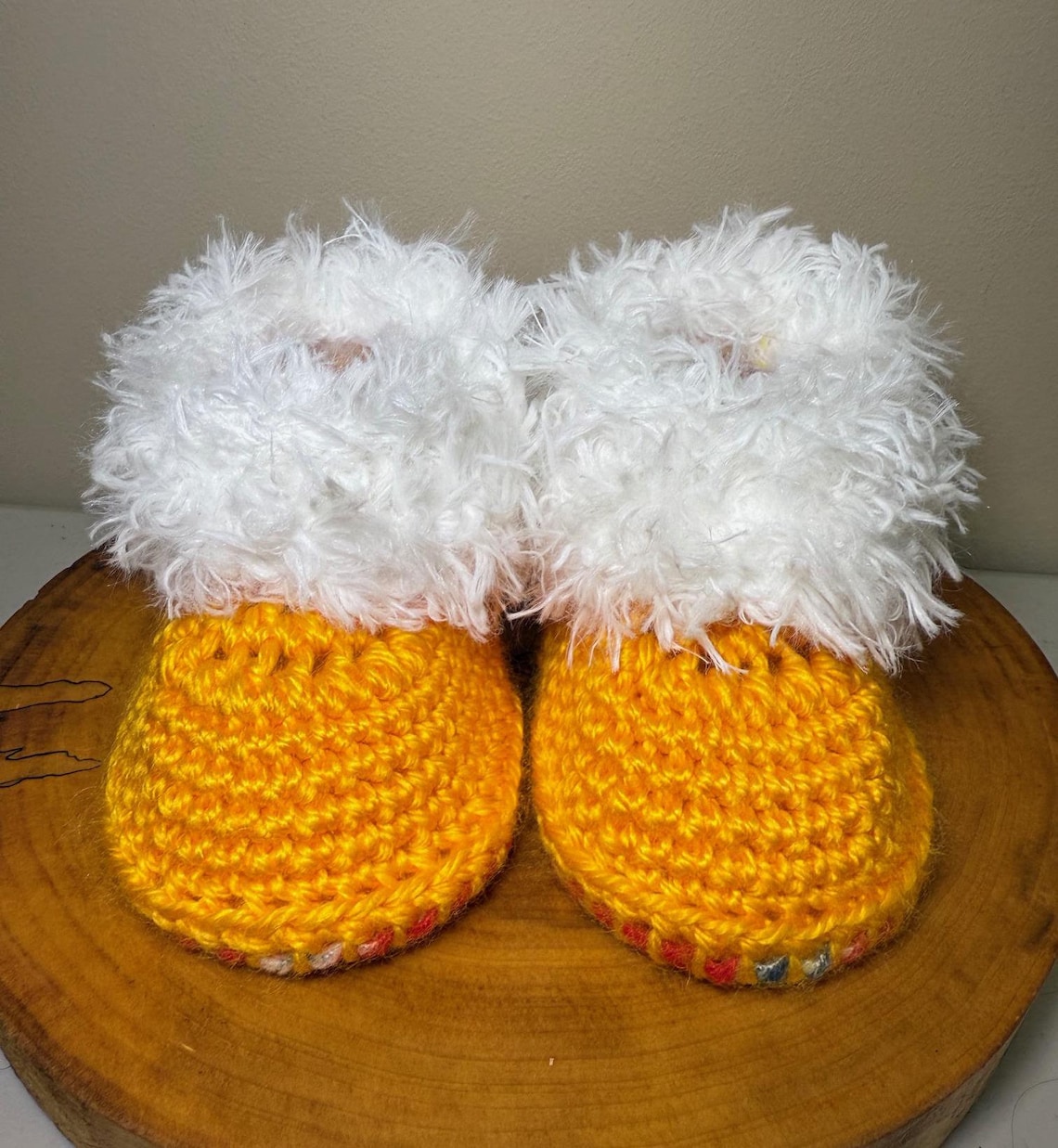 Kansas City Chiefs Booties, Boots, Shoes, Slippers With Faux Fur Cuff ...