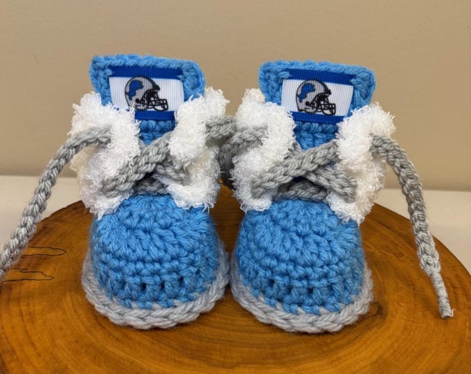 Minnesota Vikings Baby Booties Shoes Slippers Boots Size 3-9 Months ...