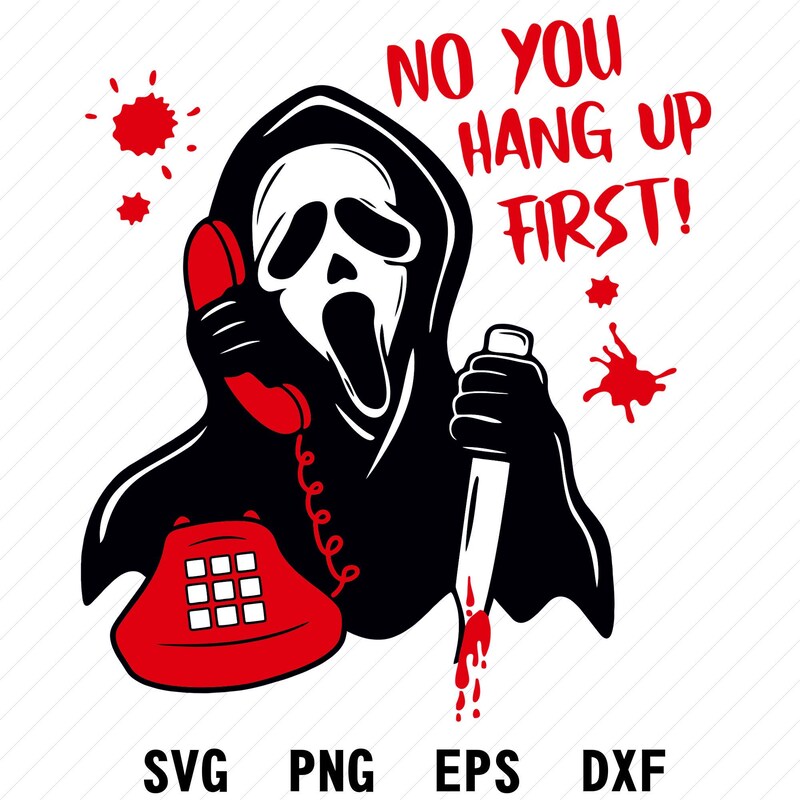 Ghostface Svg - Etsy