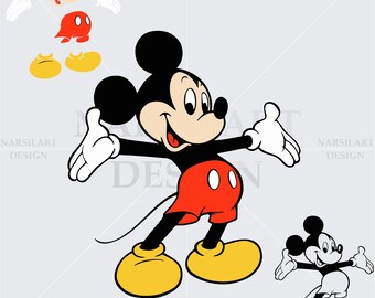 Mickey Svg - Etsy