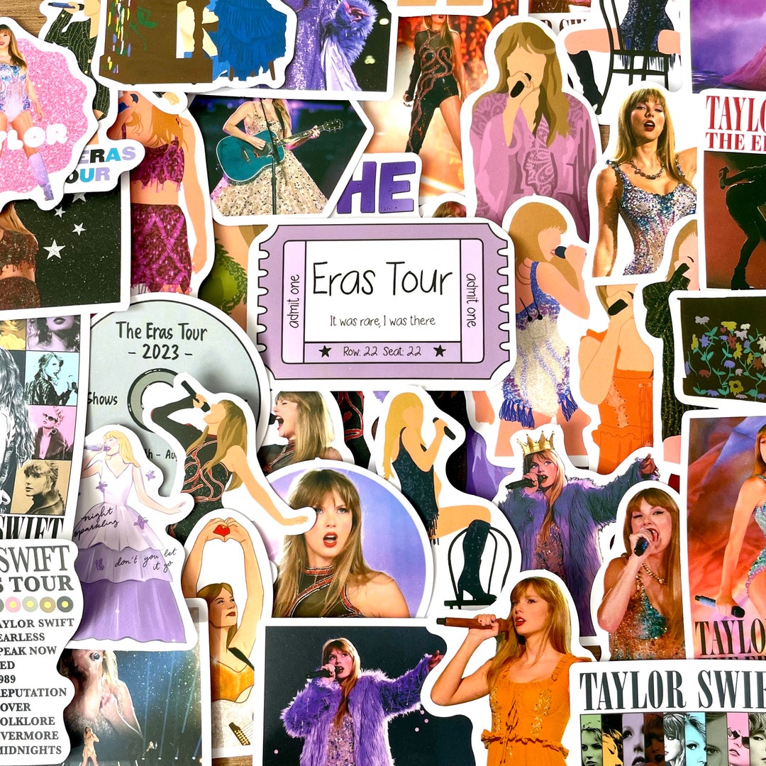 Taylor Swift Eras Tour Inspired Stickers Lucky Dip 10,20 Pack Kindle ...