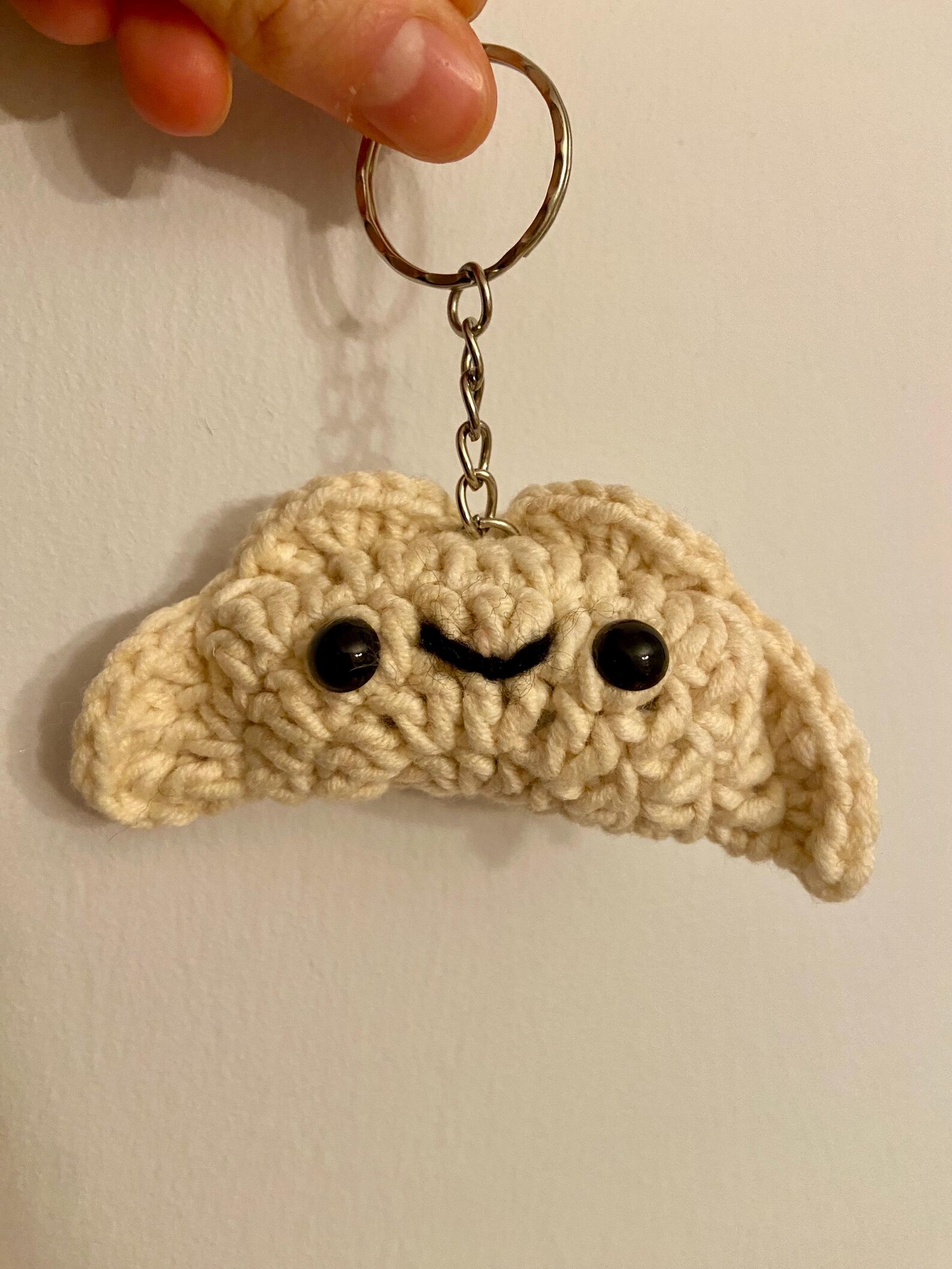 Dumpling Handmade Crochet Keychain | Amigurumi Food Charm | Bag ...