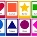 Shape Flashcards - Spanish Edition - Etsy