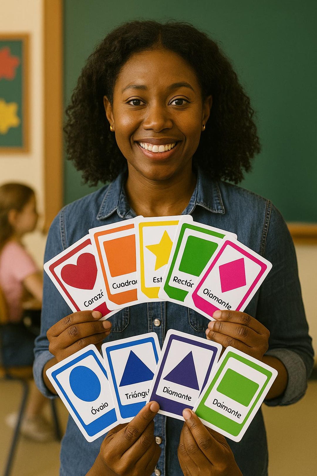 Shape Flashcards - Spanish Edition - Etsy