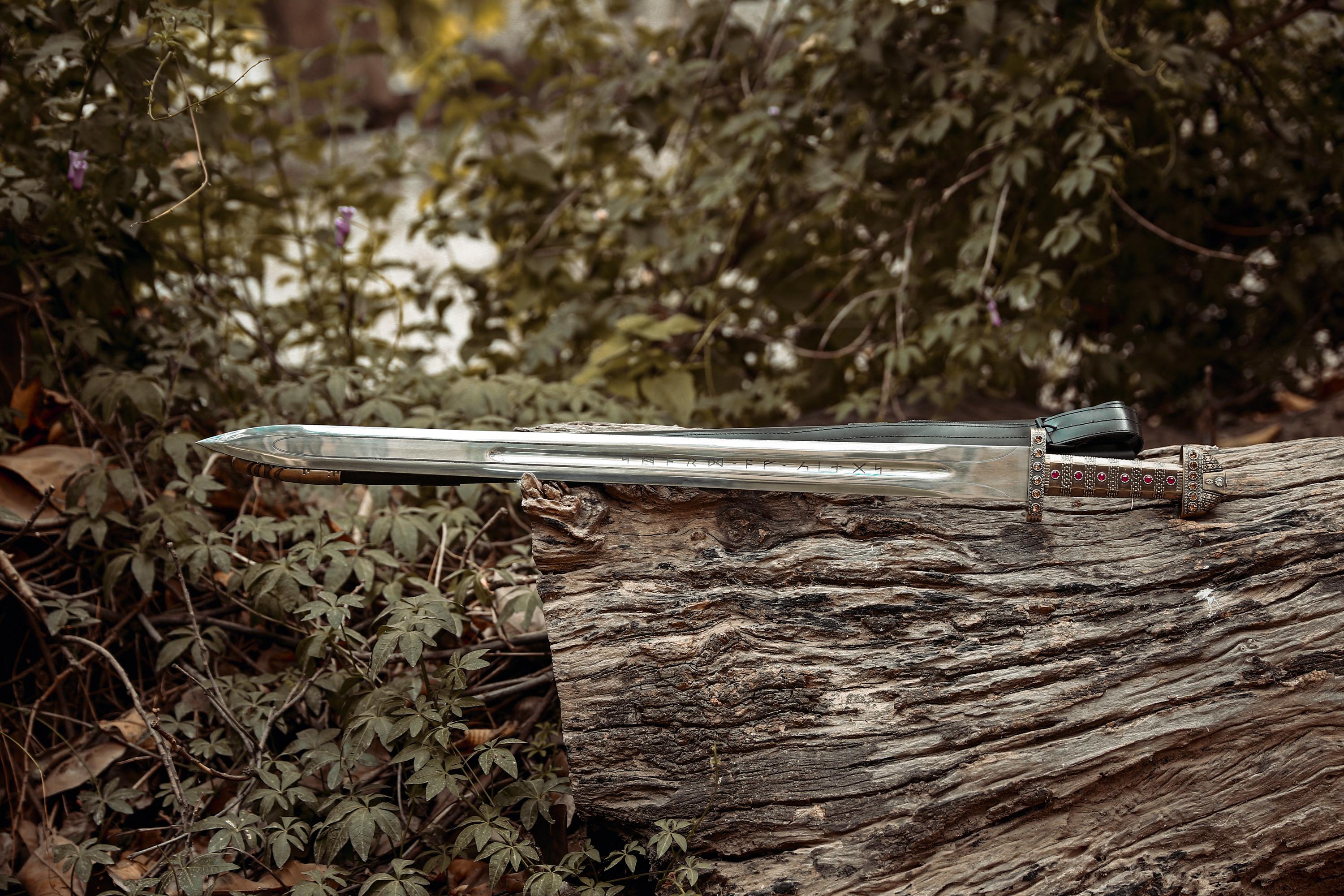 Épée Viking Ragnar Lothbrok faite main du roi Ragnar, épée médiévale ...