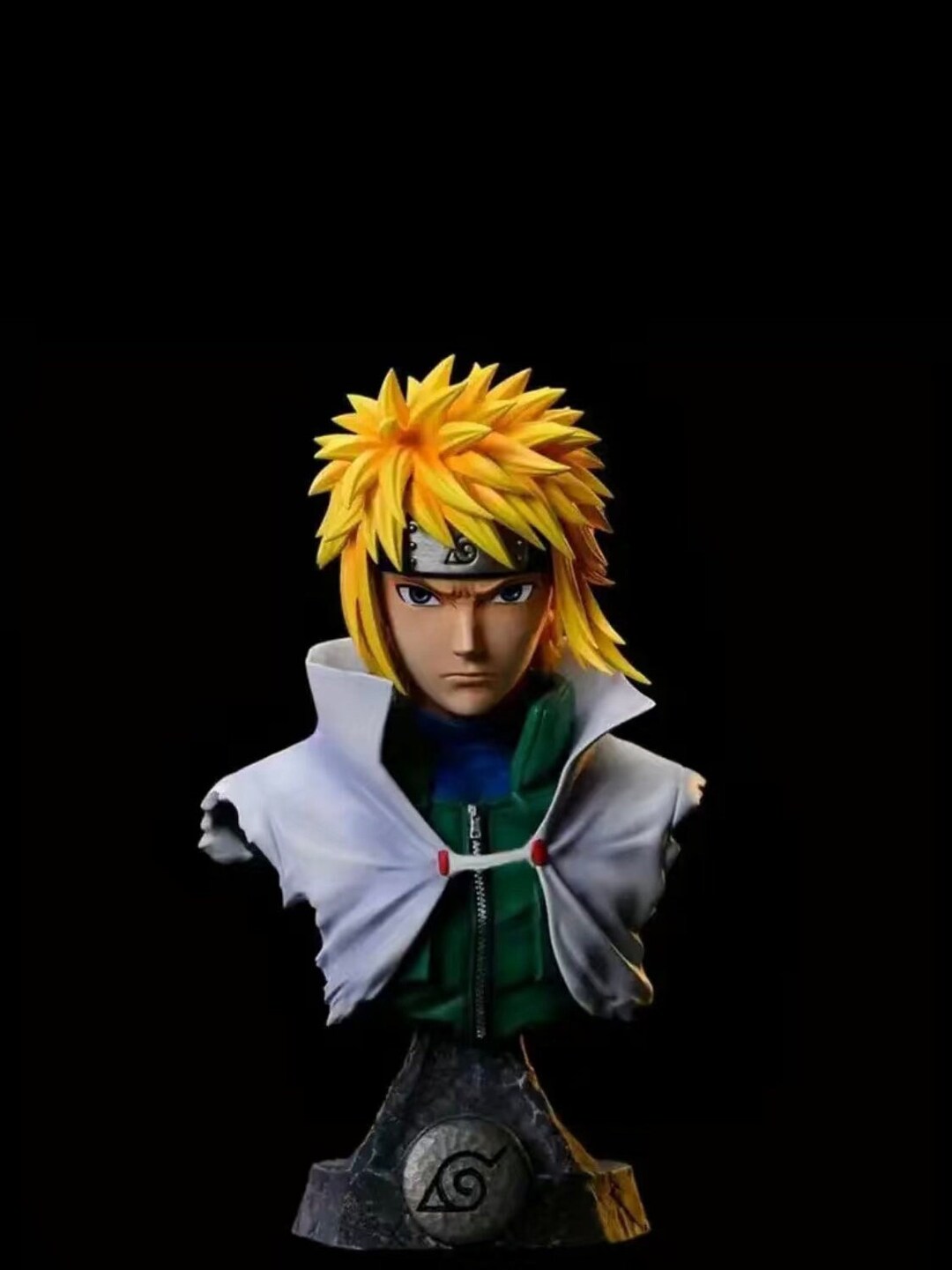 Naruto: Kakashi & Minato portrait small Scale Statue - Etsy