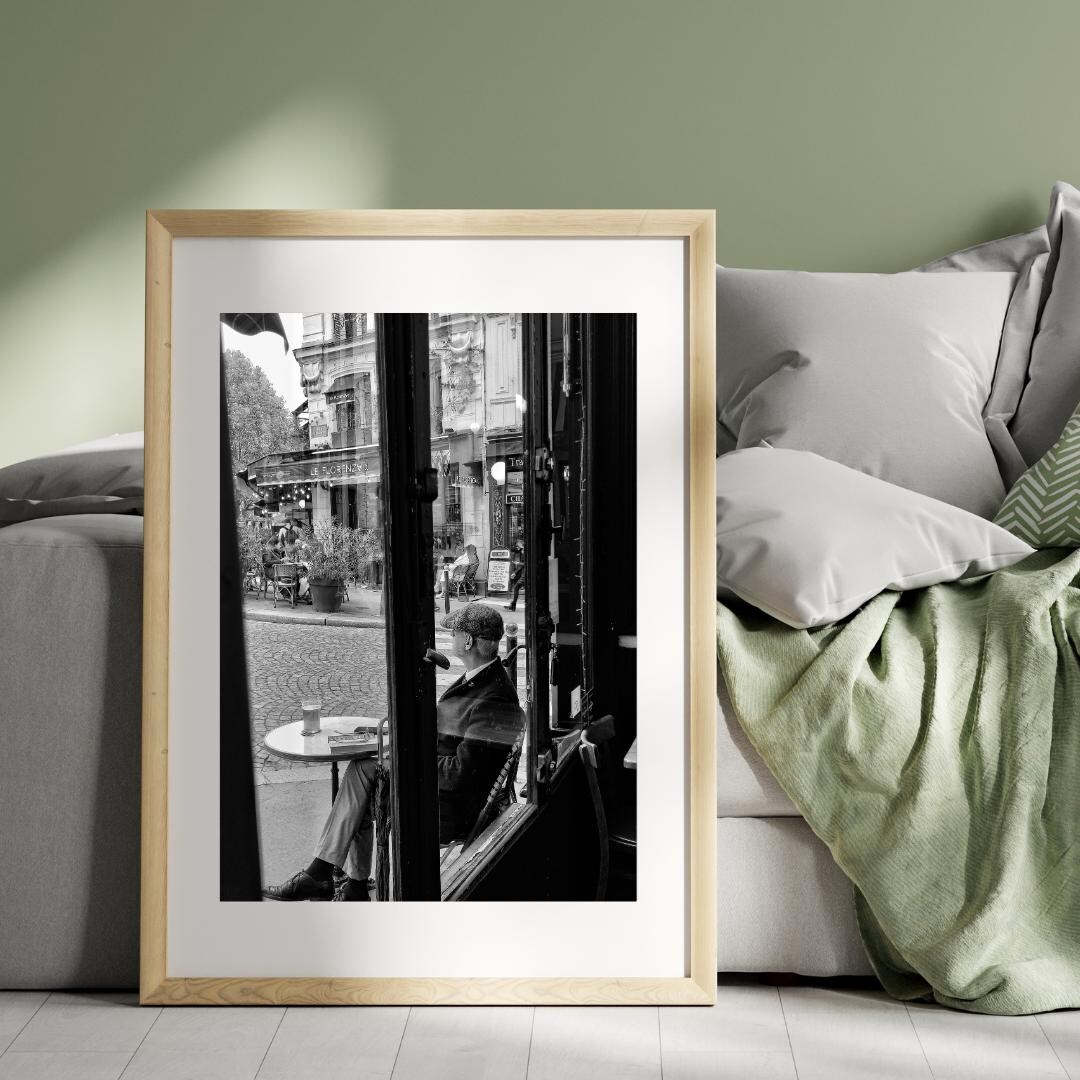 Paris, Old Man, Wall Art, Landscape Photography, Printable Wall Art ...