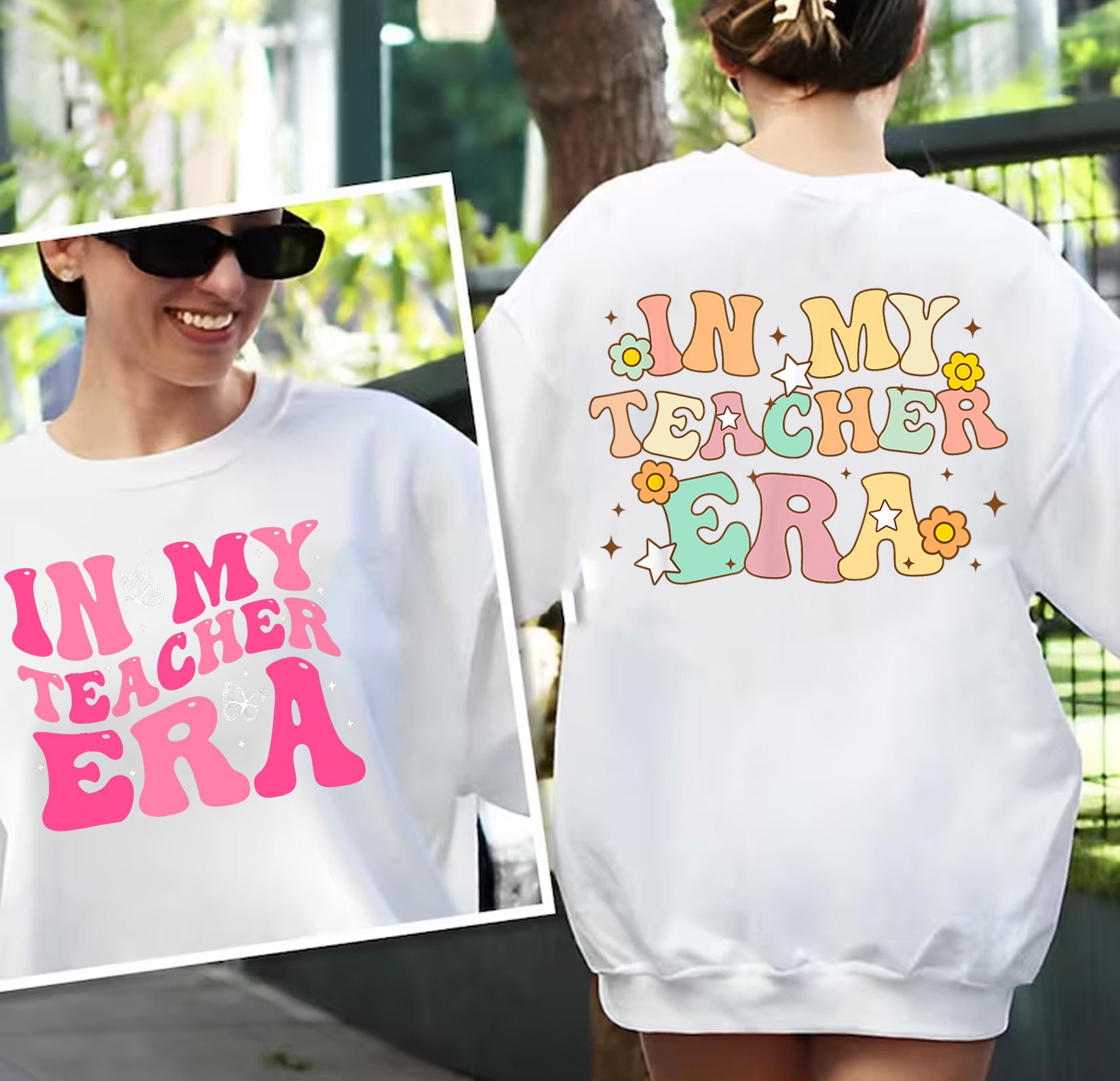 Teacher Png, in My Teacher Era Png, Retro Teacher Era Png, Back to ...