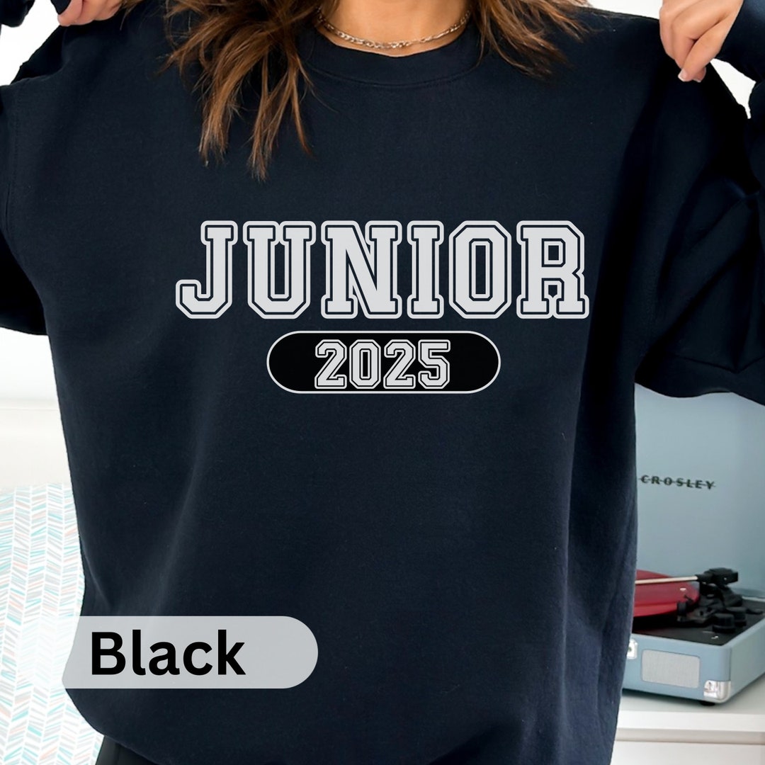 Retro Class of 2025 Sweatshirt, Junior Collegiate Sweater, Class of ...