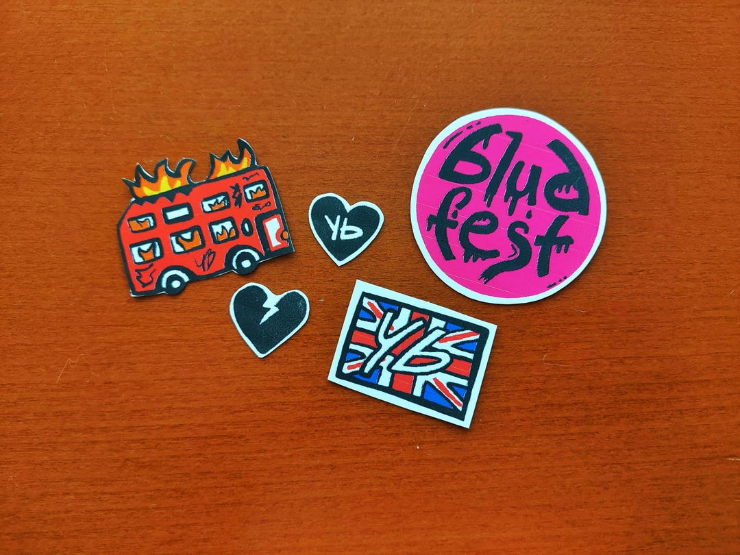 Yungblud Stickers BLUDFEST - Etsy