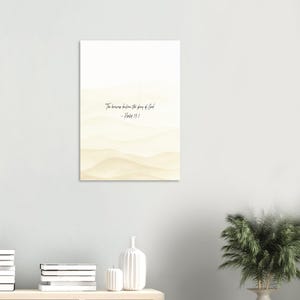 The Heavens Declare the Glory of God Poster Christian Home Decor ...