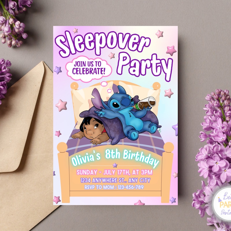Lilo and Stitch Sleepover - Etsy