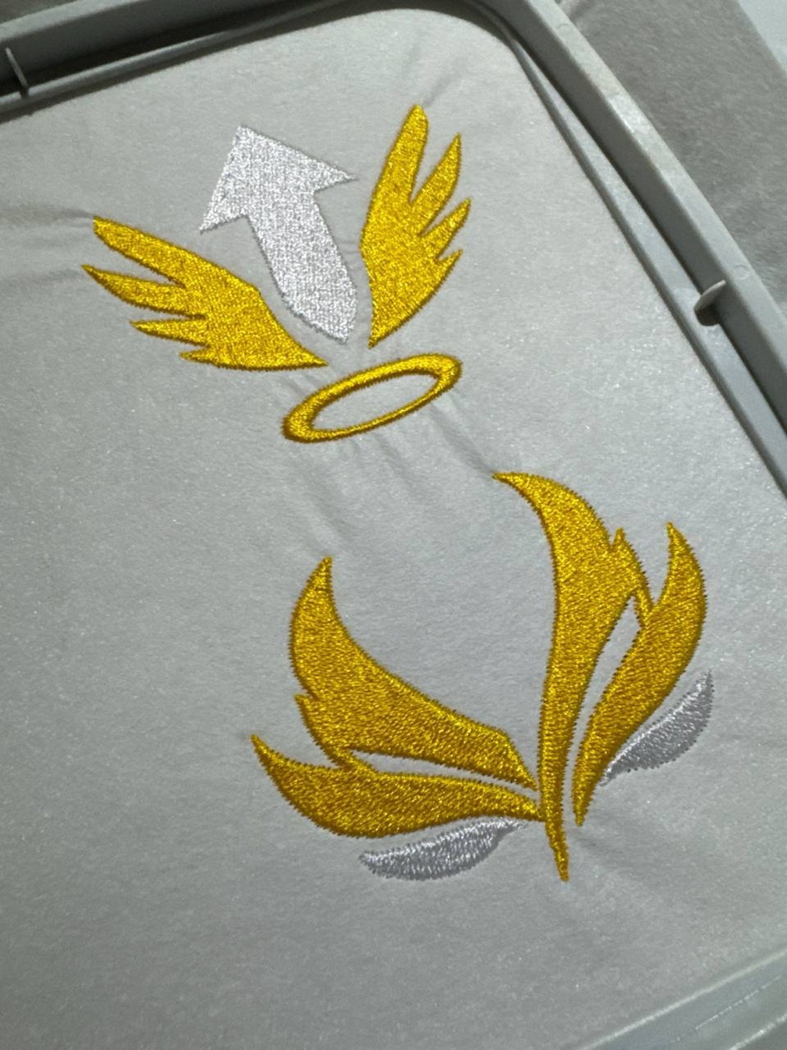 Mercy Overwatch Embroidery Design, Game Ultimate Symbol Digital Machine ...