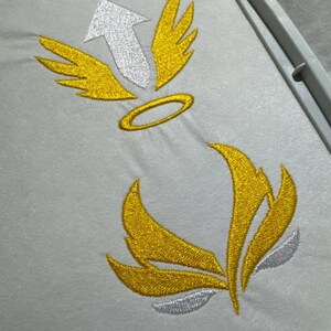 Mercy Overwatch Embroidery Design, Game Ultimate Symbol Digital Machine ...