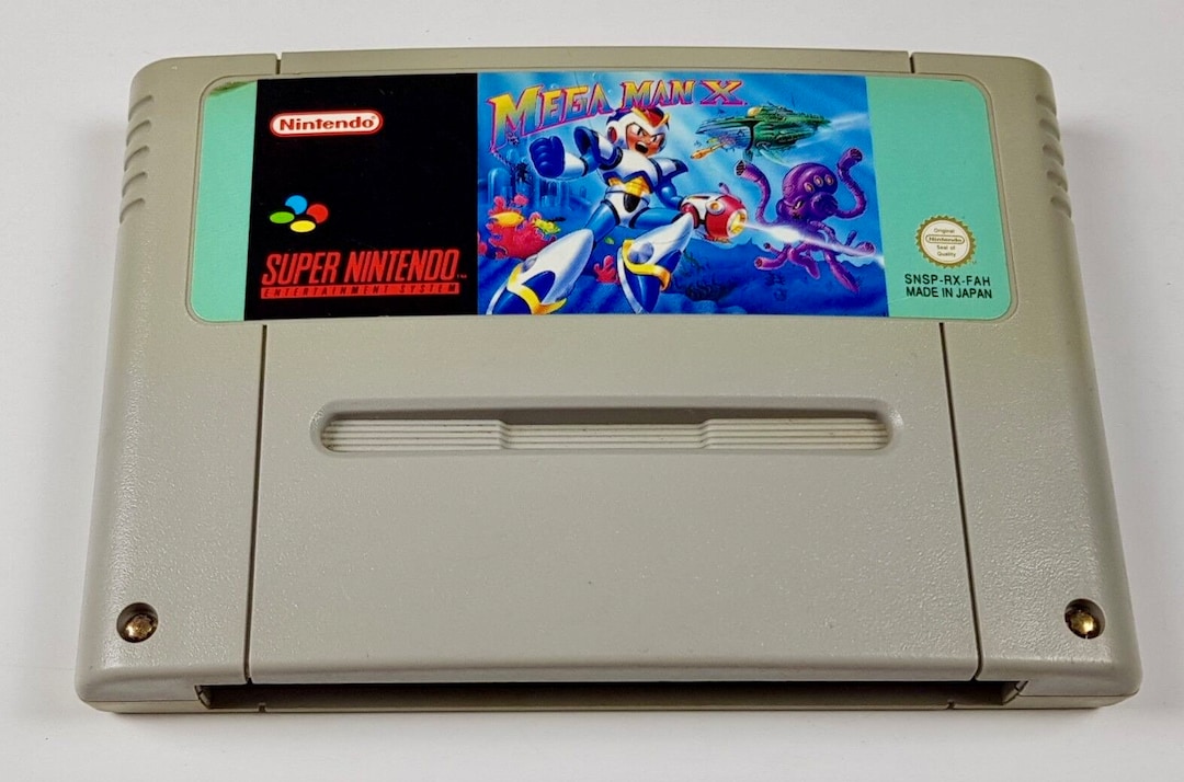 Super Nintendo Mega Man X PAL - Etsy