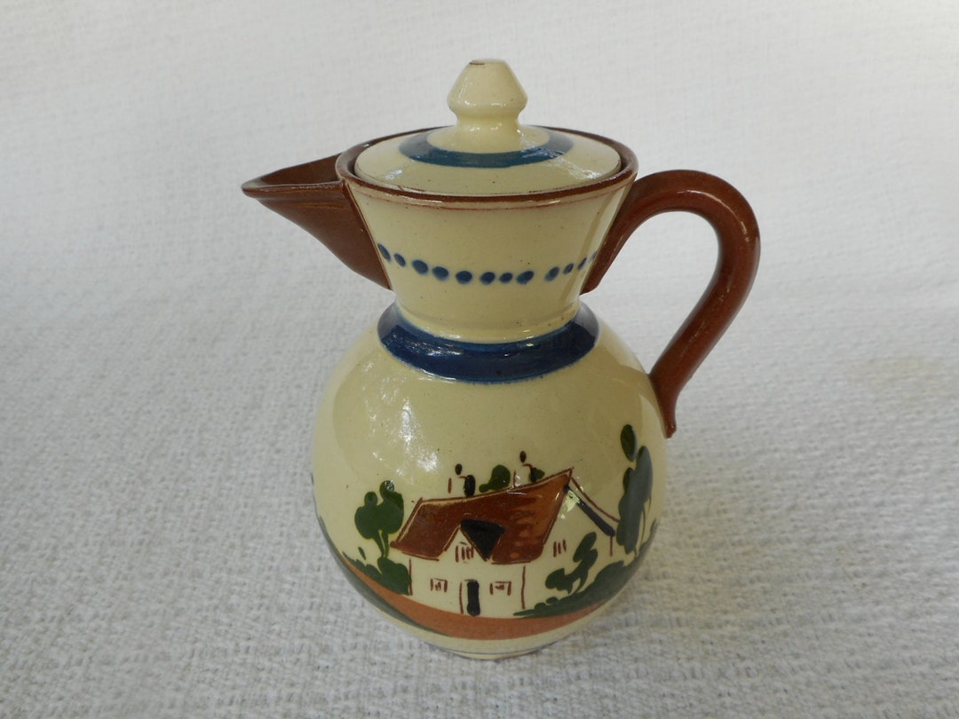 1940s Devon Ware torquay Motto Ware Coffee Pot With Lid - Etsy